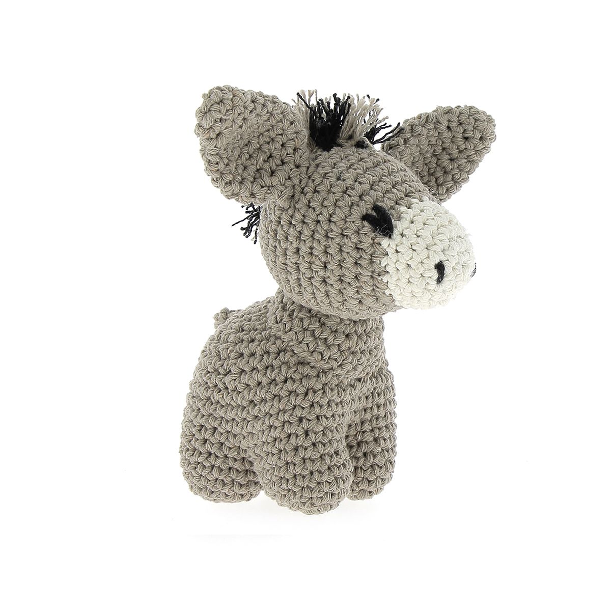 DIY Joe Donkey Eco Barbante Taupe Heklekit - Hoooked Yarn – Garntopia